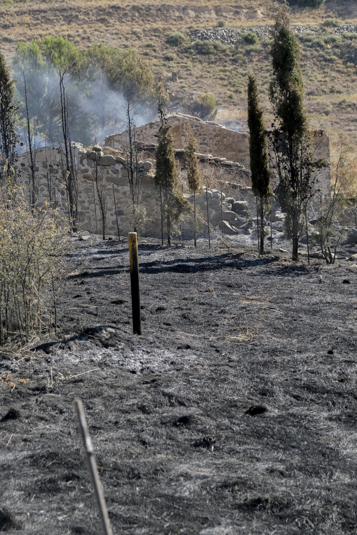 Una imprudencia provocó el incendio del Monte Yerga en Alfaro