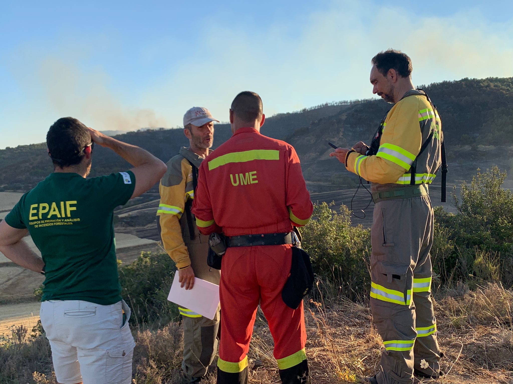 El incendio del Monte Yerga, extinguido: 104 hectáreas afectadas