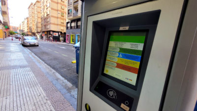 La zona azul de Logroño, más barata que la media española