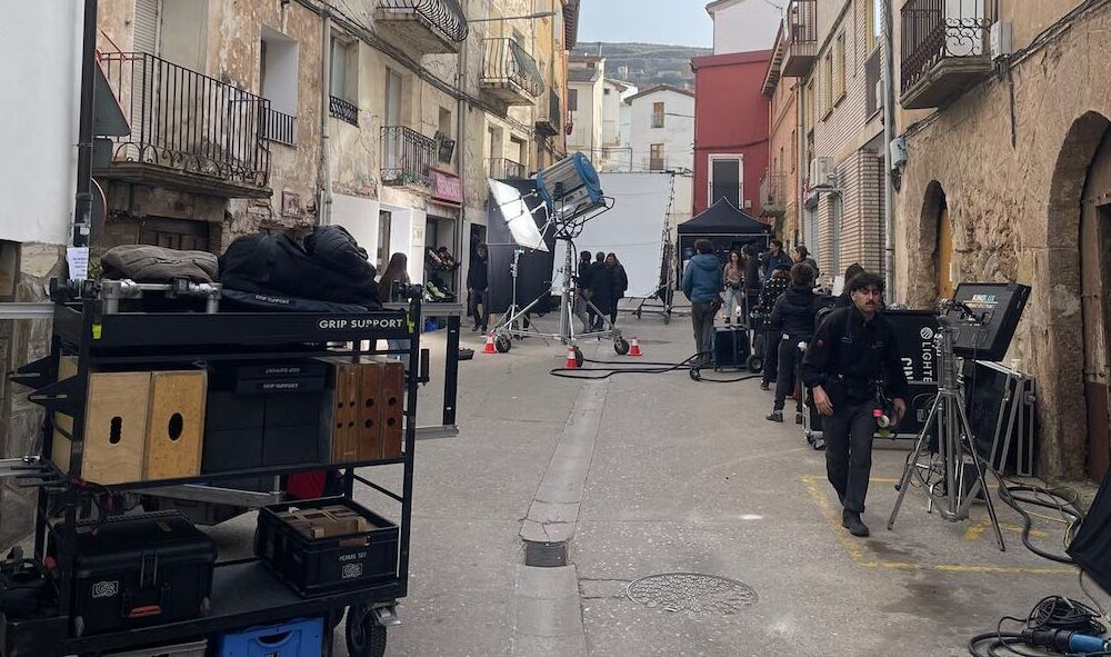 Primer día de rodaje: Nalda vive una auténtica experiencia de cine