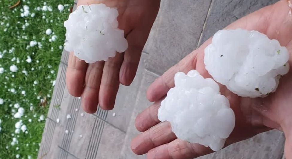 Granizos como puños: la piedra ataca de nuevo en La Rioja