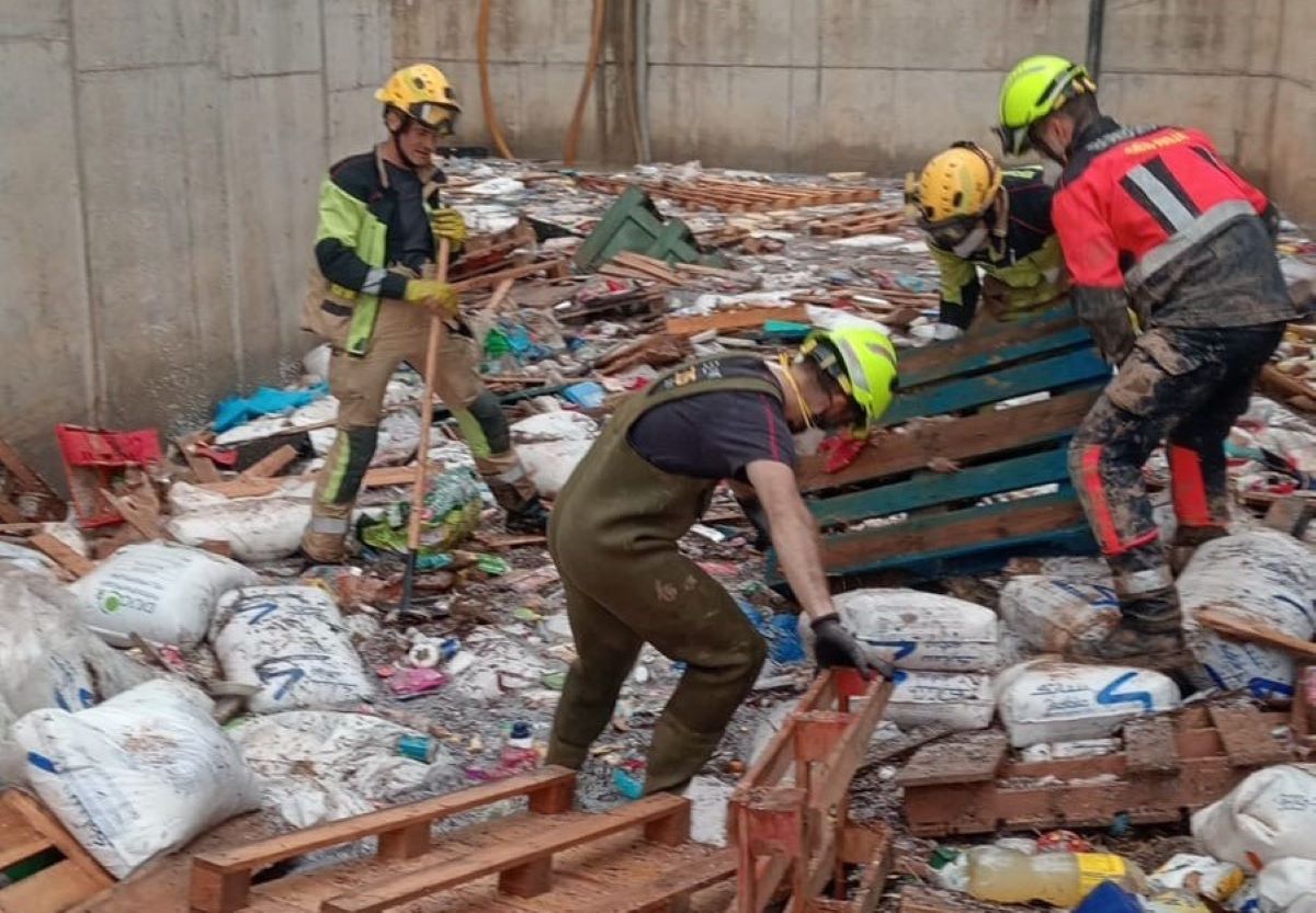Otro dispositivo riojano viaja a Valencia para relevar a sus compañeros