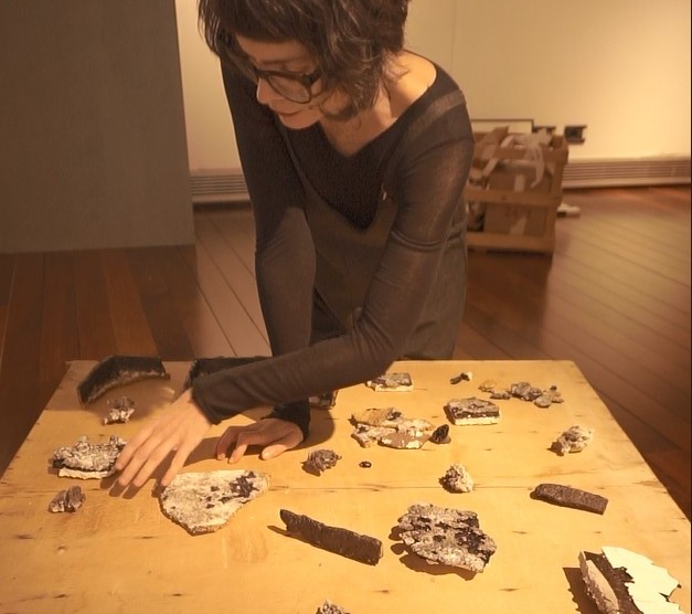 Texturas y arte en Jarana de la mano de la ceramista María Rico