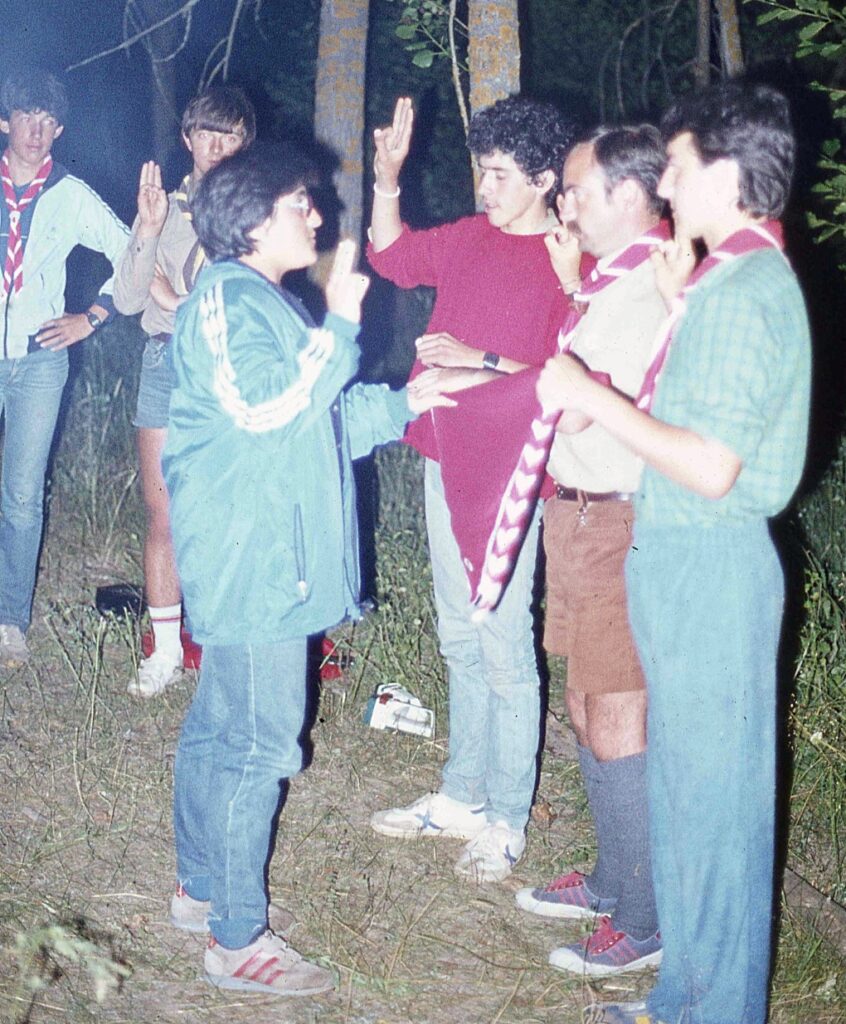 El grupo scout Monte Yerga de Autol sopla sus 50 velas