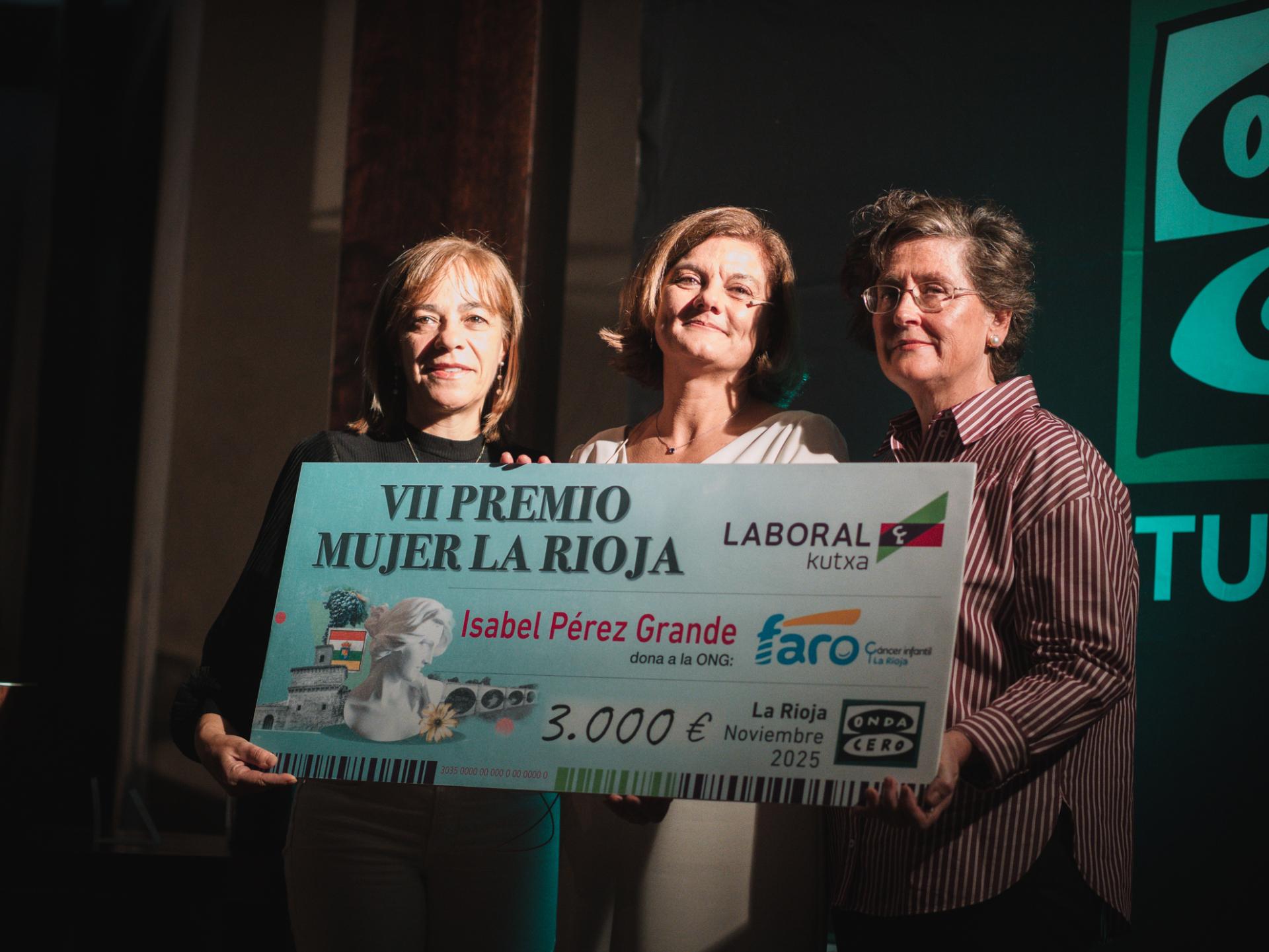 Isabel Pérez Grande, VII Premio Mujer La Rioja