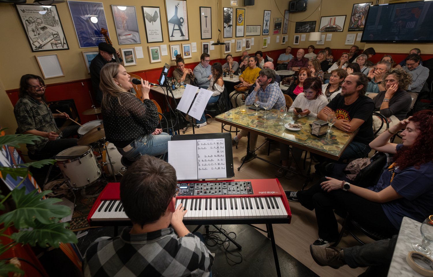 Mar Ruiz conquista el Café Bretón con su jazz