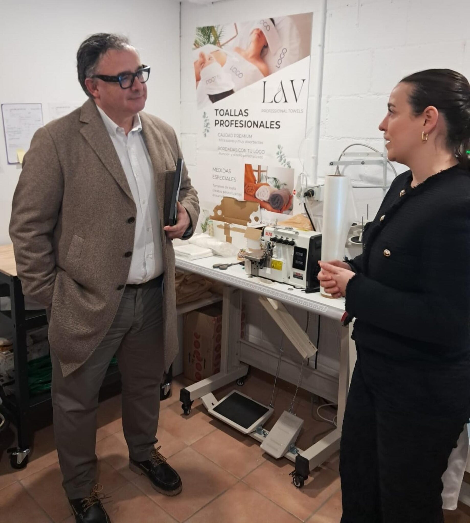 María Brau y María Clavijo impulsan LAV Towels desde Navarrete