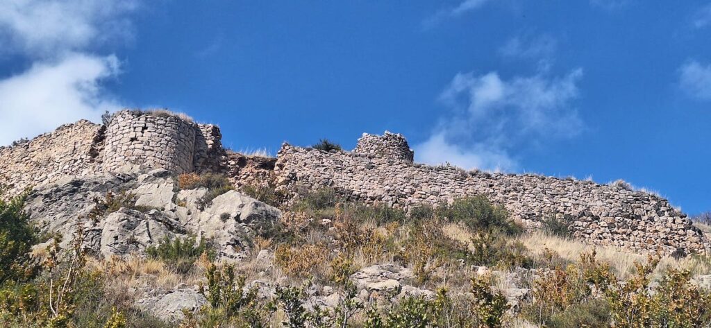 El castillo de Jubera sufre un nuevo derrumbe en su estructura