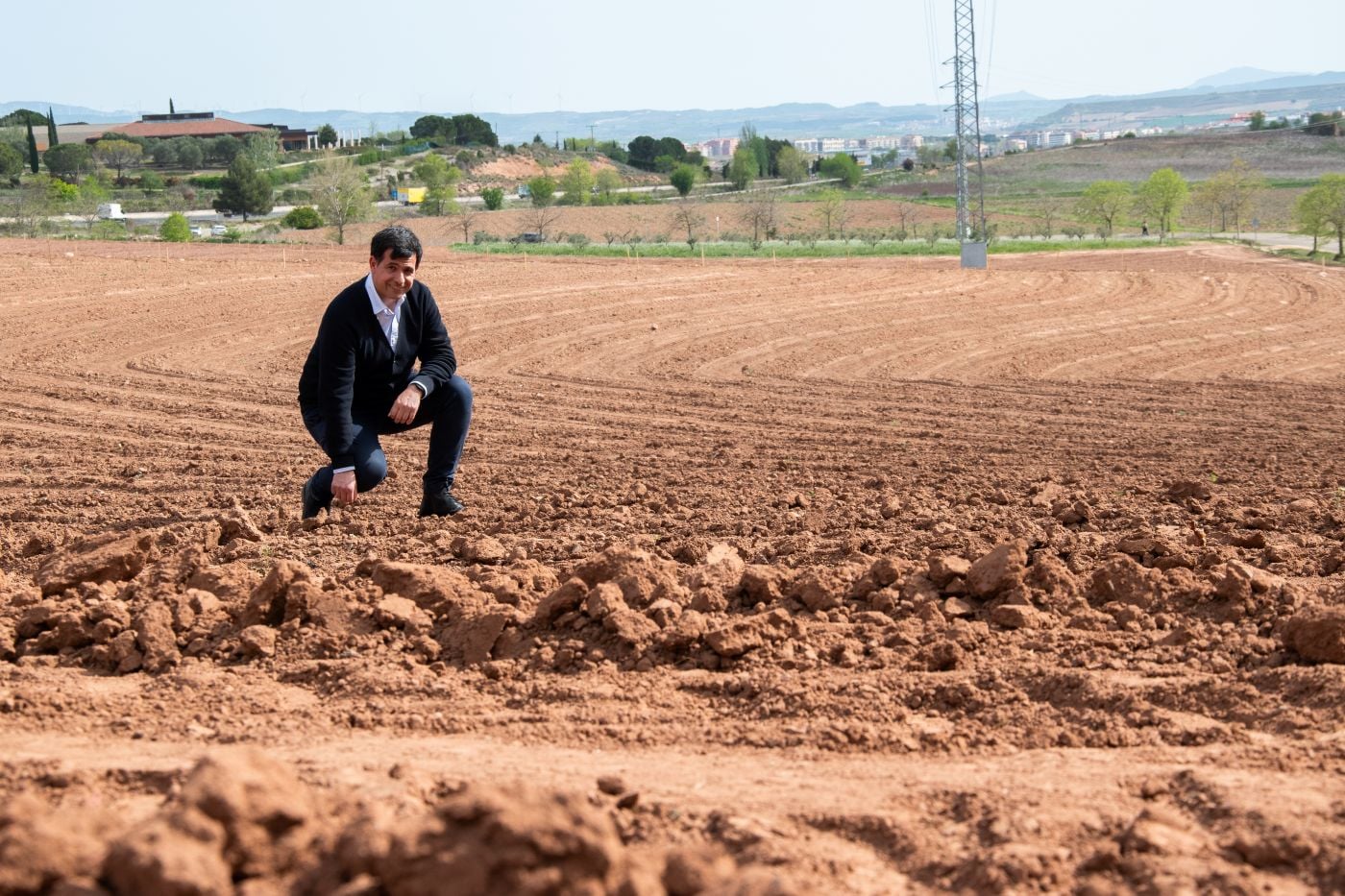 La Finca La Grajera estrena su primer viñedo en 'keyline'