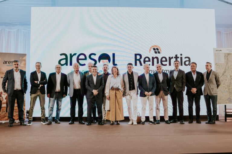 Aresol y Renertia inauguran nueve parques solares en La Rioja